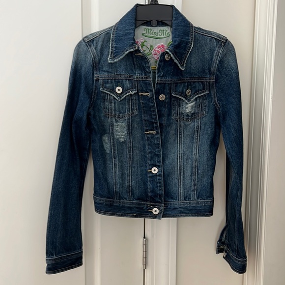 Miss Me | Jackets & Coats | Miss Me Clara Montague Jean Jacket | Poshmark